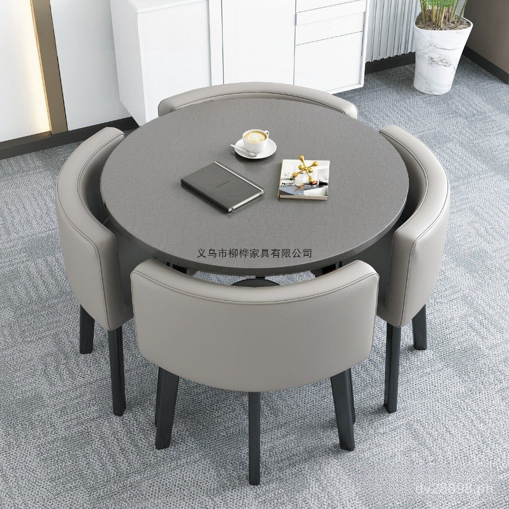 Expandable Combination Reception Table and Chairs Dining Table for Home ...