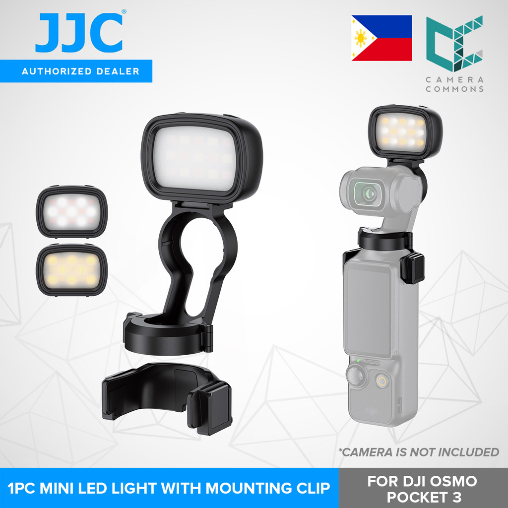 JJC Mini LED Light LED-OP3 for Photography and Videography | Shopee ...