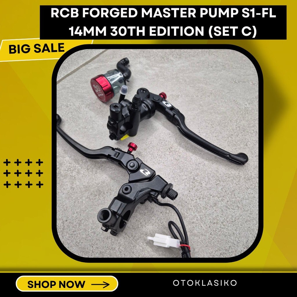 RCB Forged Master Brake Pump S1-FL 14MM 30th Limited Edition (Set C ...