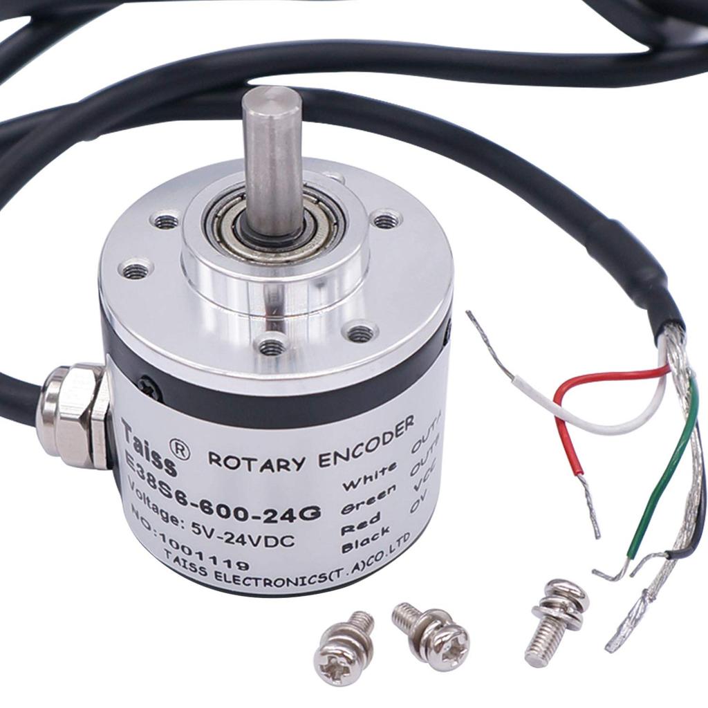 Taiss/Incremental Rotary Encoder DC 5-24v Wide Voltage Power Supply 6mm ...