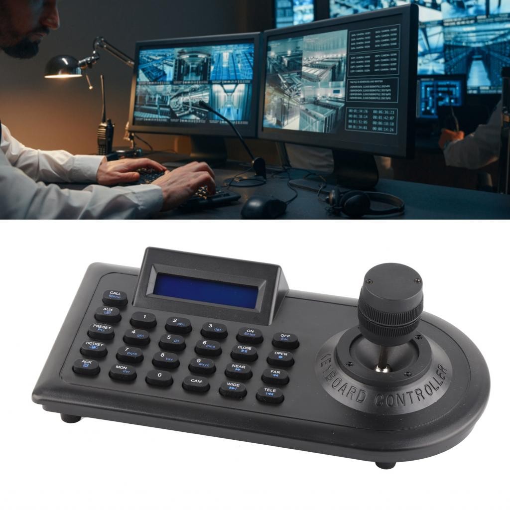 loloshop1 Hilitand LCD PTZ Camera Keyboard 3D Controller Speed Dome ...