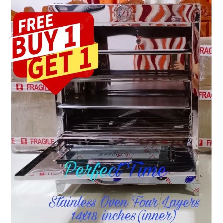 Gas Type Four Layers Oven 14x18 | Shopee Philippines