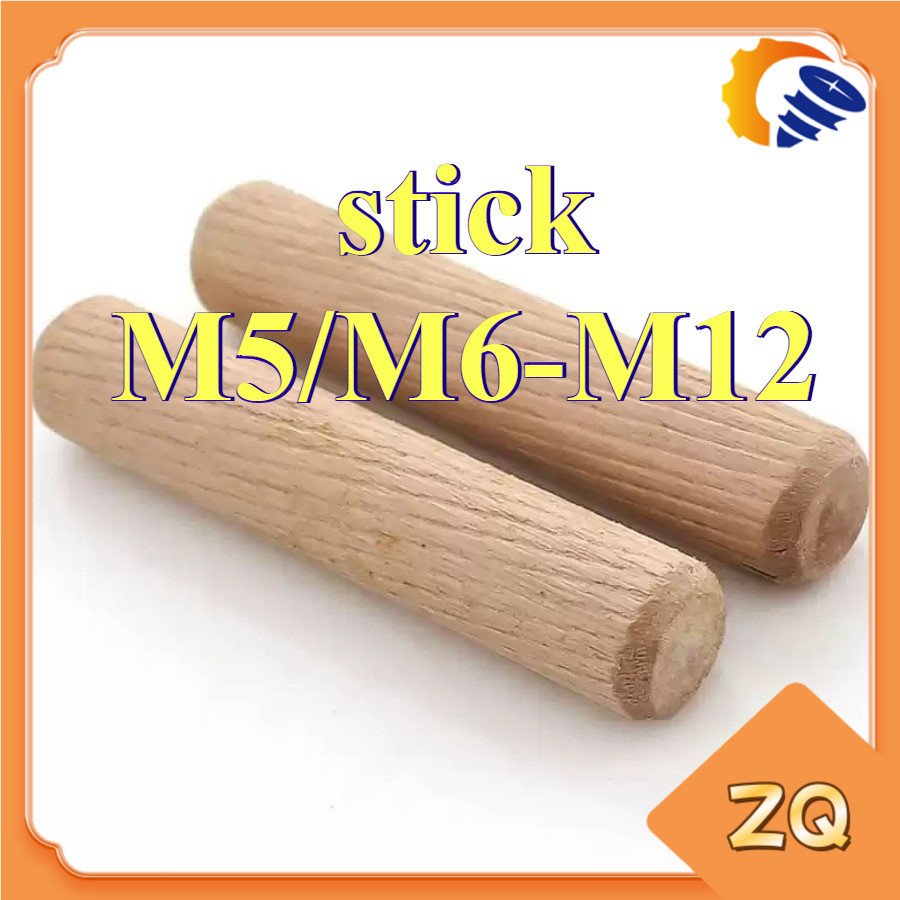 Wooden Dowel Pins Fluted Wood Dowels Rods,Hardwood Crafts Dowel Pegs ...
