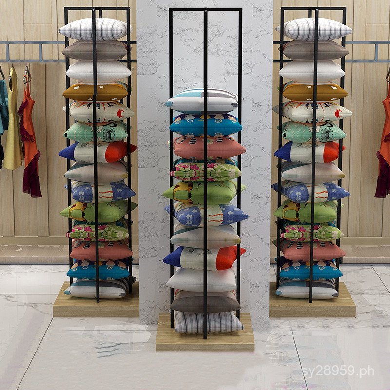 Pillow Display Stand Home Textile Display Stand Prop Pillow Display ...