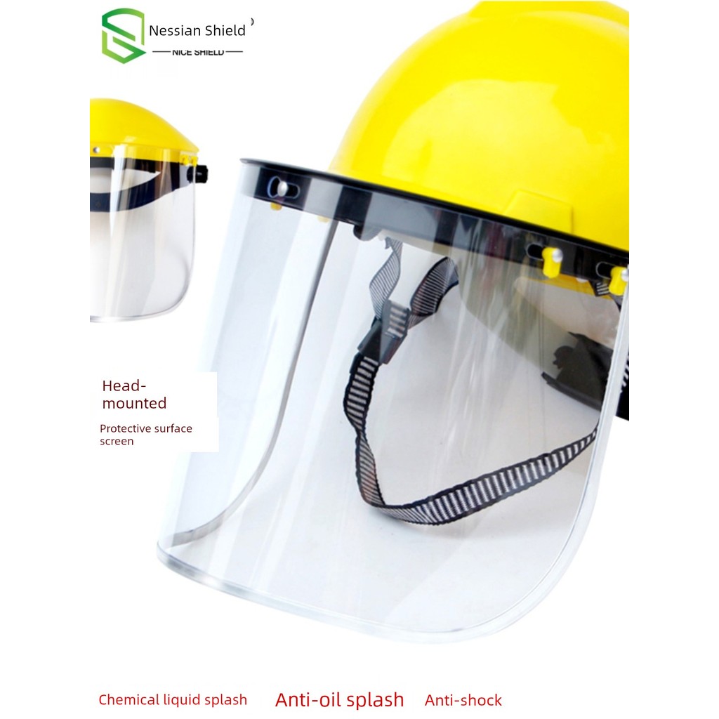 half face helmet construction helmet Ness Shield head-mounted ...