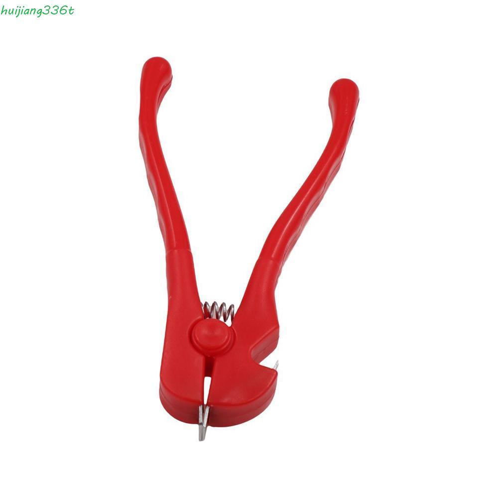 HUIJIANG Oyster Shell Opening Clamps, Plastic Handle Spring Load Blood ...