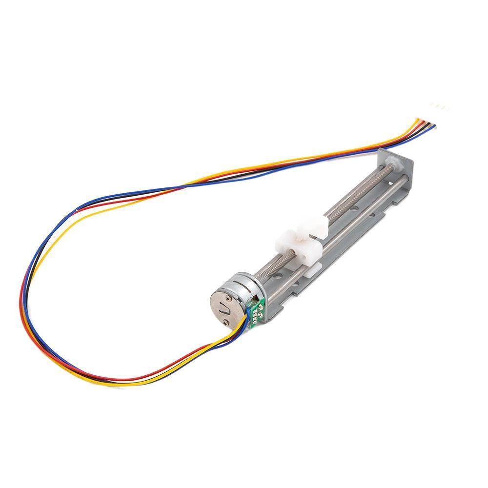Miniature Slide Table Screw Motor Stepper Motor Stroke80mmIY Small ...