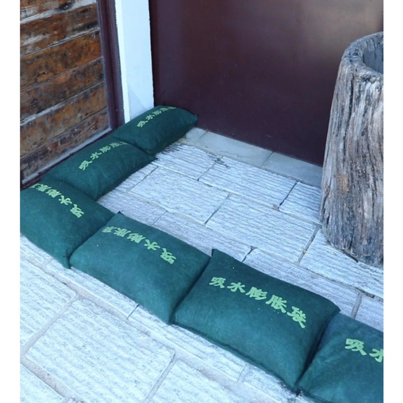 Sandless Sandbag Flood Control Water Activated Flood Barriers Absorbent ...