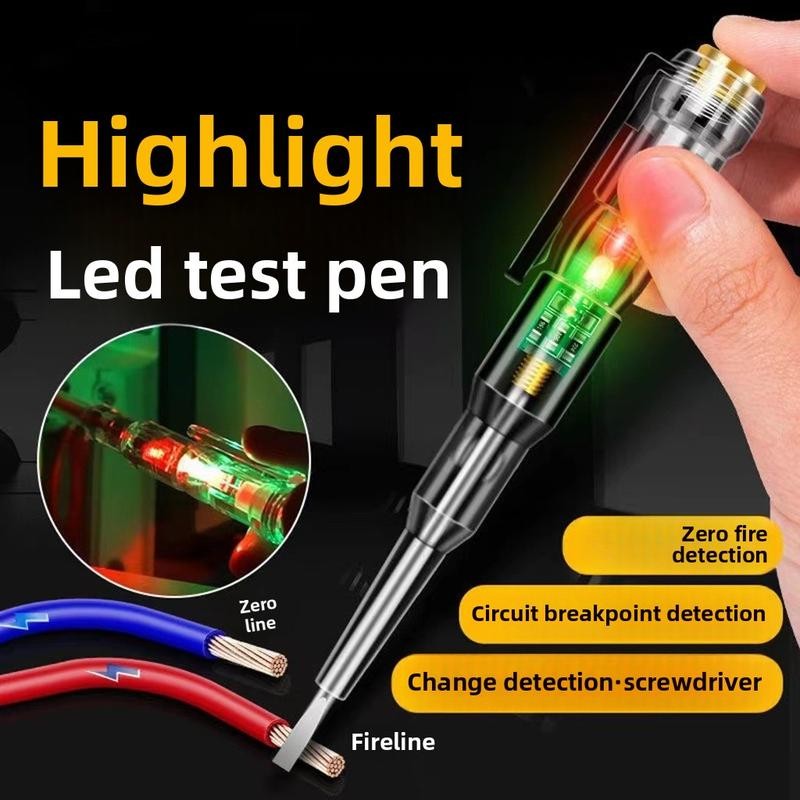 High Brightness Colorful Electric Testing Pen for Electricians | Shopee ...