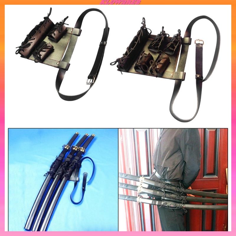 [Kloware2] Sword Scabbard Medieval Artificial Leather Costume Back ...