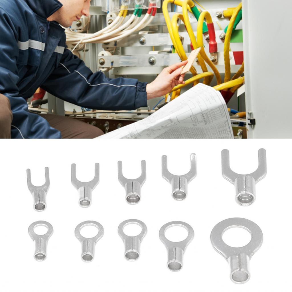 buybybuy Terminal Fork Connector Kit Terminals Type Crimp Yellow Cold ...