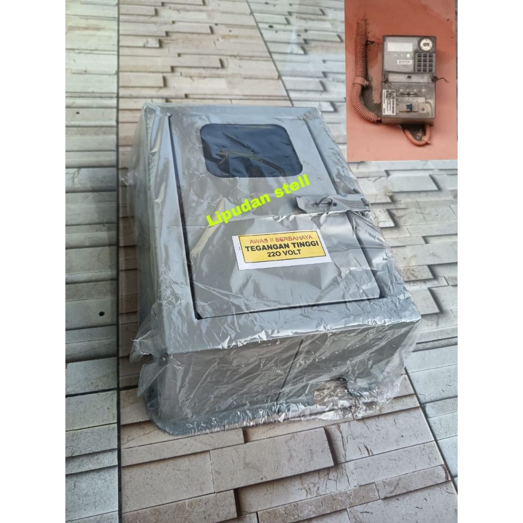 Token Electricity Meter Cover Box. For New Model Token Meter Prepaid ...