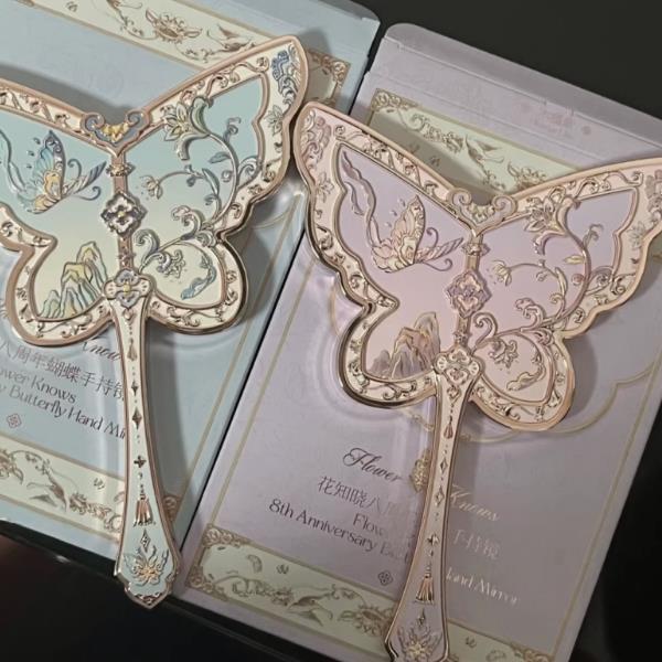 Flower Knows 8th Anniversary Hand-held Mirror Butterfly Hand-held ...
