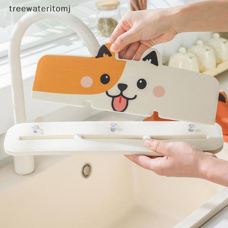 TJ Silicone Kitchen Sink Water Splash Guard Washing Basin Anti-splash ...