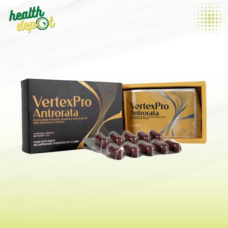 100% Authentic VertexPro Antrorata (10 Softgels Capsules) | Shopee Philippines