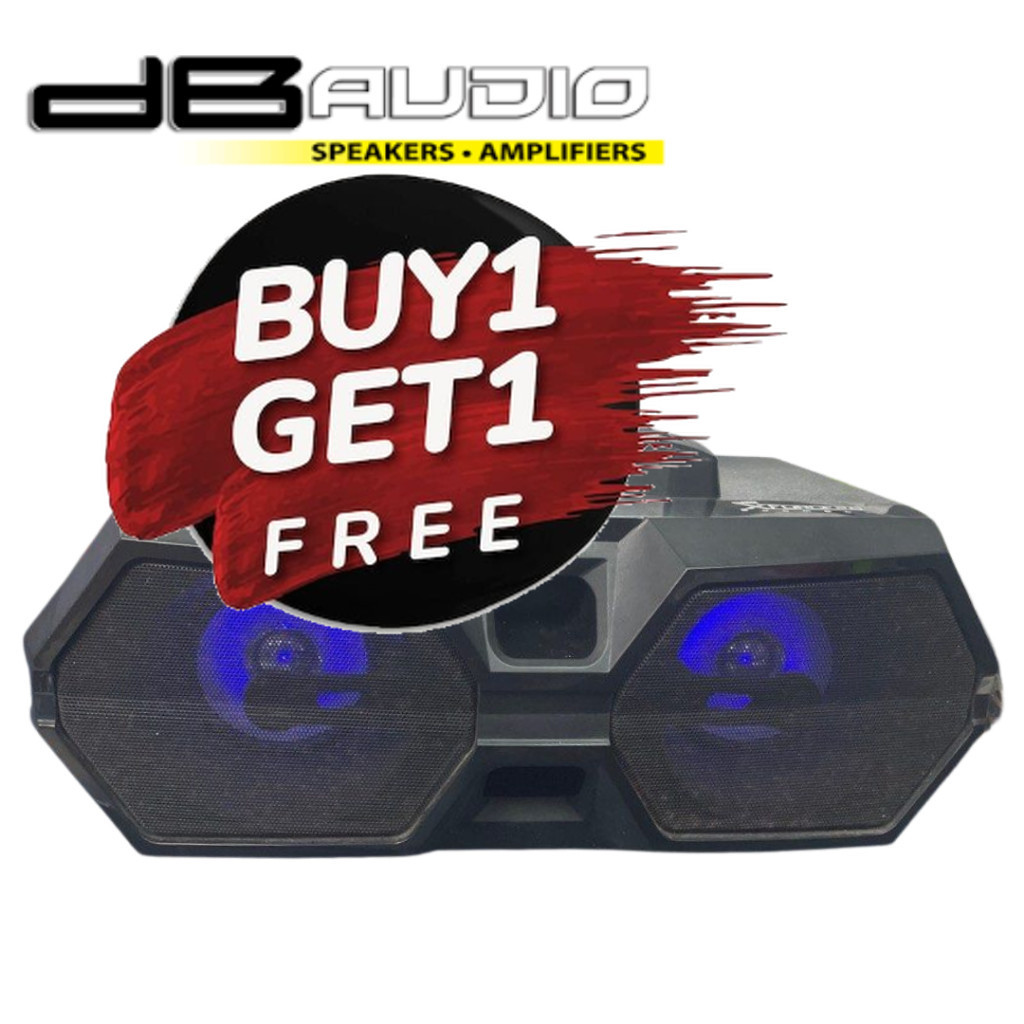 DBAudio X-Force 2.1 Boombox 10Wx2 Power Output Double Subwoofer ...