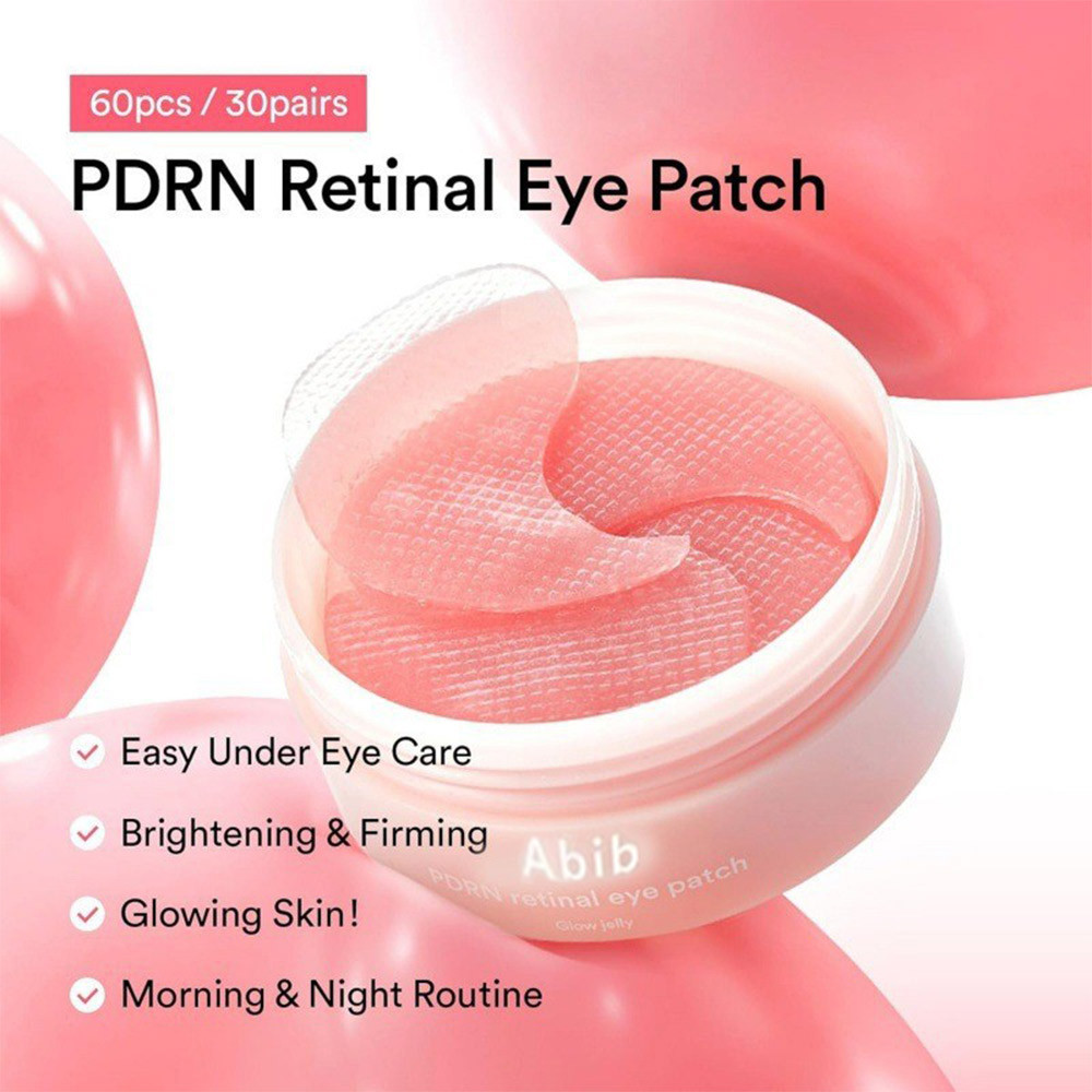 [Abib] PDRN Retinal Eye Patch Glow Jelly 84g (60 Patches) - Anti ...