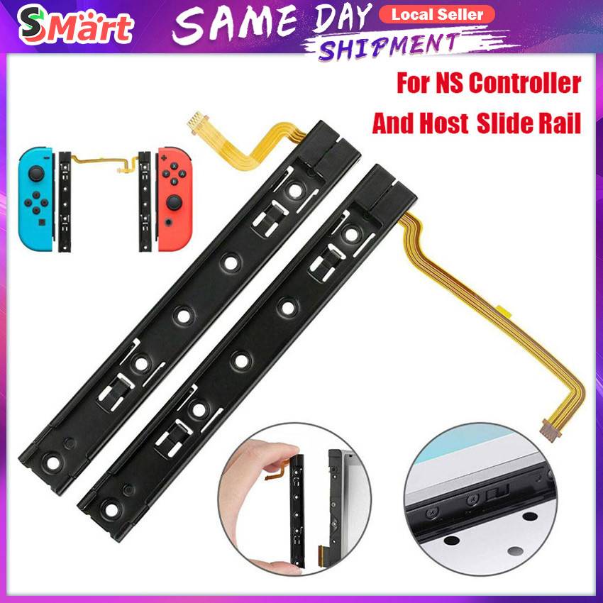 Replacement Right and Left Slide Rail with Cable for Nintendo Switch ...
