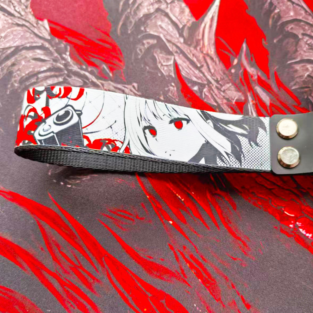 Custom Anime Keyboard Ribbon Strap for Wooting 60HE ATK68, Nylon PU ...