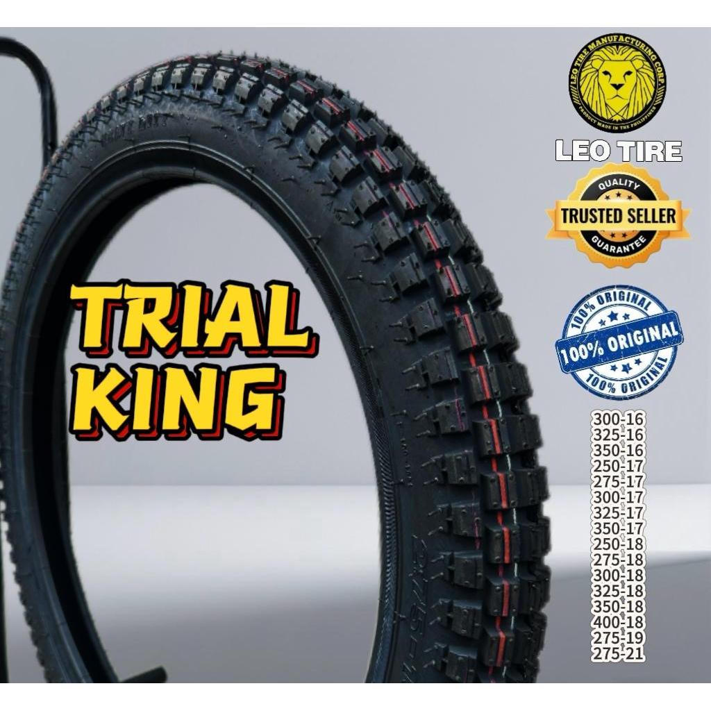 LEO FUJI TRIAL KING Motorcycle Tire ON|OFF ROAD DUAL SPORT SERIES 4PLY ...