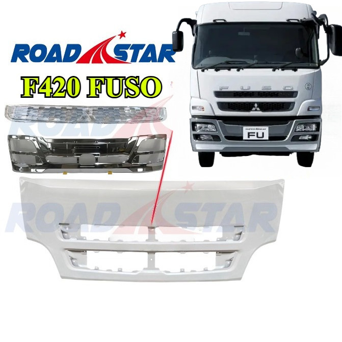 2007-2016 Mitsubishi Fuso F420 face panel grill bumper CORNER PANEL ...