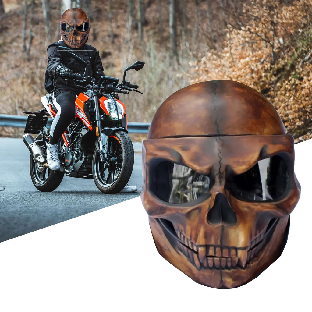 2025 Collection Motorbike Ghost Skull Helmets Skeleton Skull Helmets ...