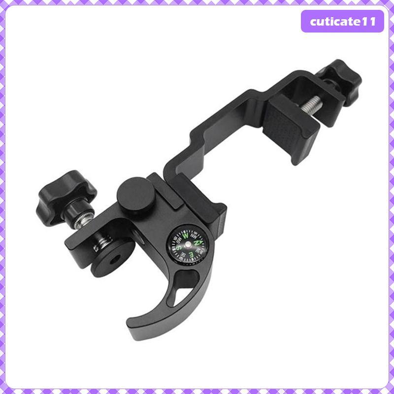 [Cuticate1] Gnss Pole Clamp Practical Quick Release Clamp Pole Holder ...