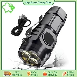 Shop flashlight rechargeable heavy duty for Sale on Shopee Philippines