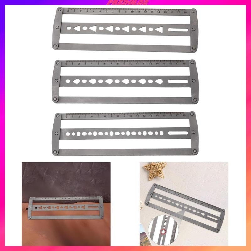 [Predolo2] Belt Positioning Auxiliary Ruler Cutting Punch Hole Tool ...