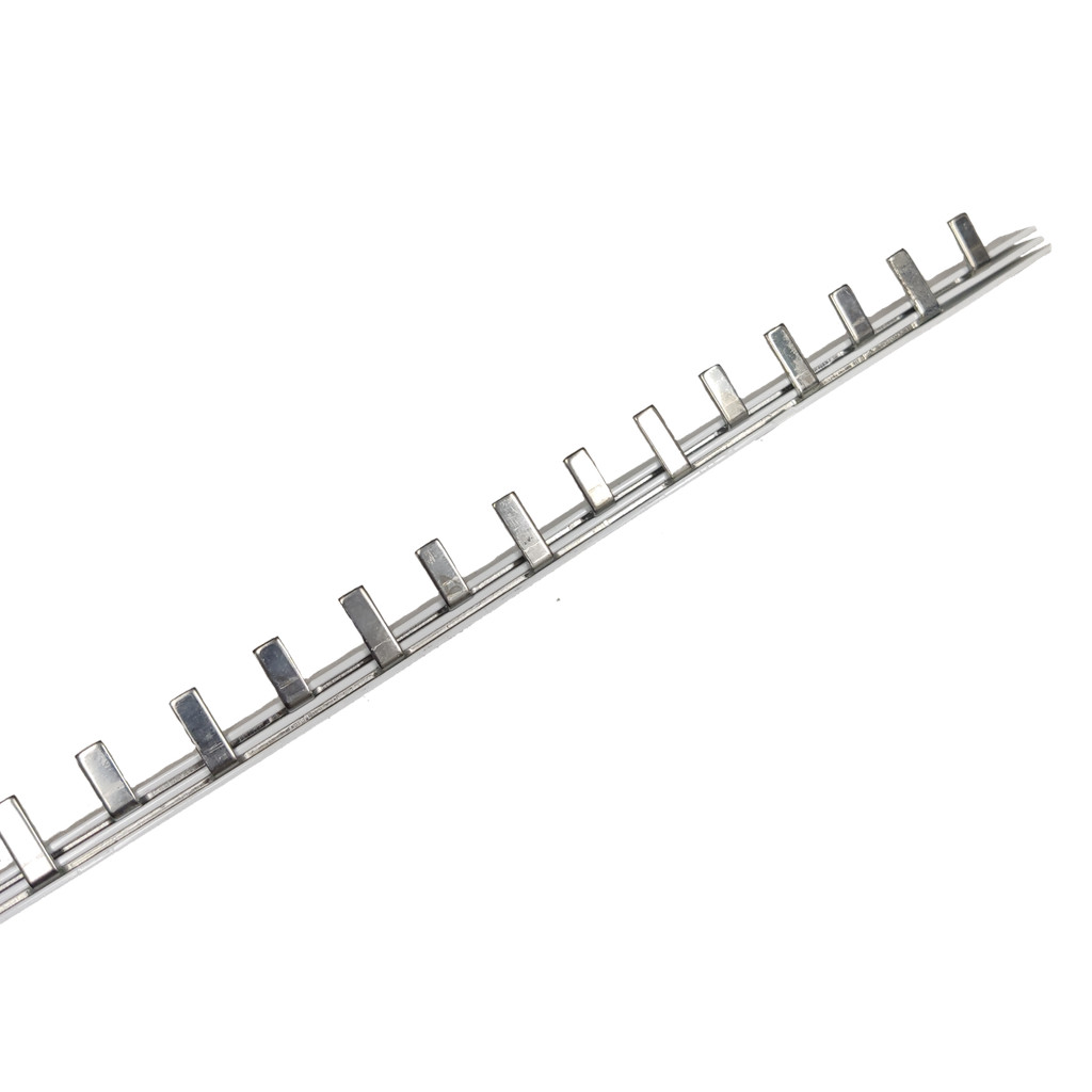Grippes Bus Bar 12 Pins 2 Pole Single Phase for 2 Pole Miniature ...