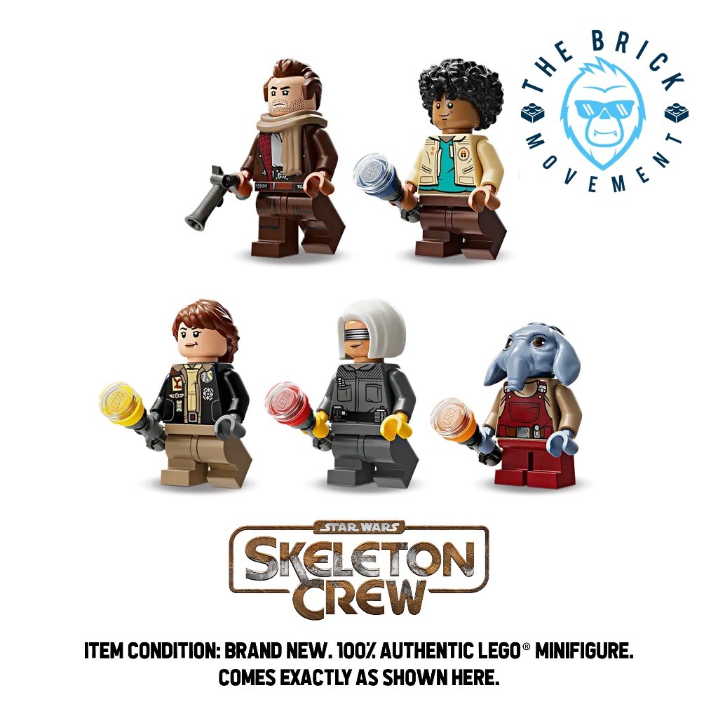 SW The Onyx Cinder Skeleton Crew Minifigure Lot | Shopee Philippines