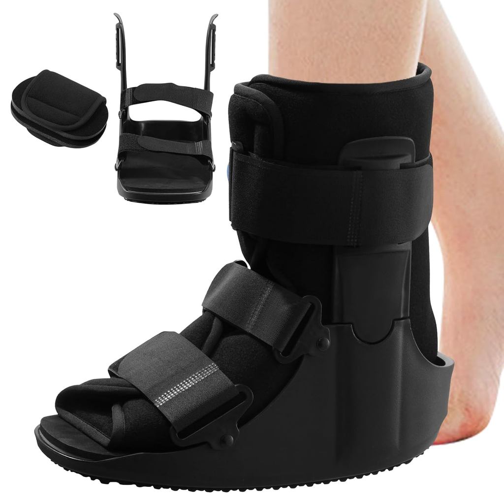 Light Air Ankle Walker Brace Support (Short) - Protective Walker Boot ...