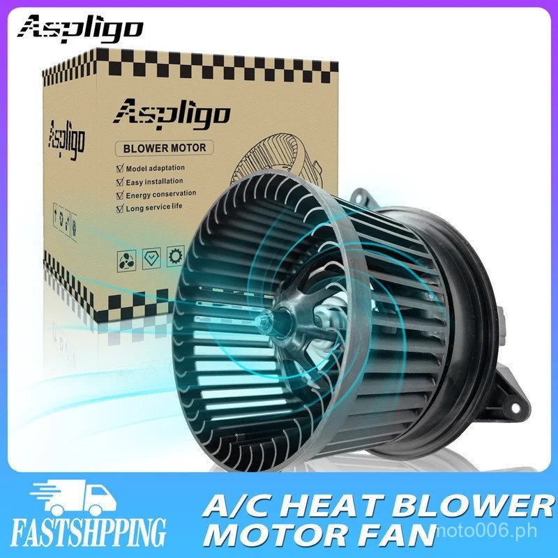 Aspligo Air Conditioner AC Heater Blower Motor With Fan Cage For Ford ...