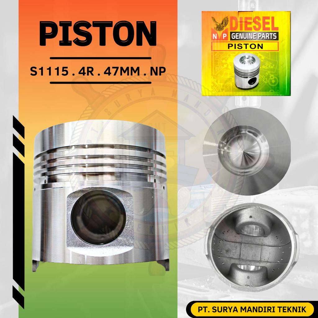 PISTON S1115 4R 47MM NP GENUINE | Shopee Philippines