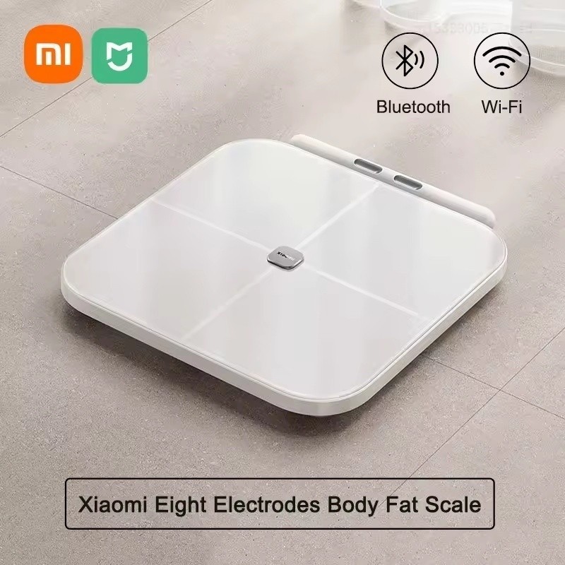 Xiaomi Eight Electrodes Body Fat Scale Dual Band Heart Rate Detection ...