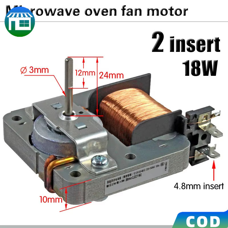 Microwave Oven Fan Motor OC YZ-E6120-M51D Cooling Fan Motor For Midea ...