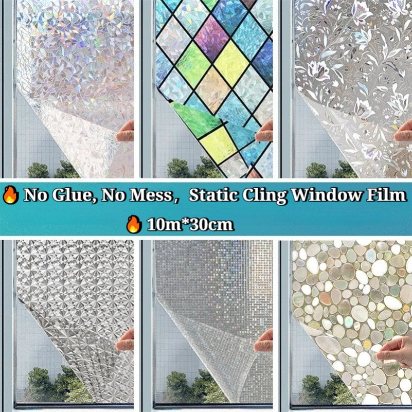 5M Window Sticker, Various styles Frosted Window Film width Fully ...