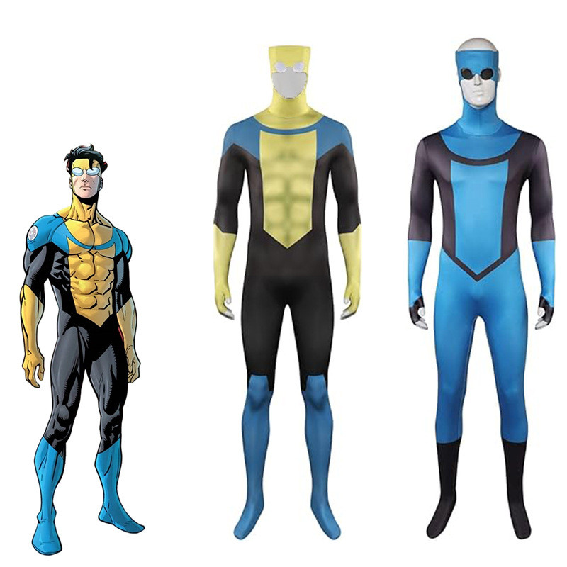 Invincible Young Man cosplay Costume Almighty Tightsuit Stage ...