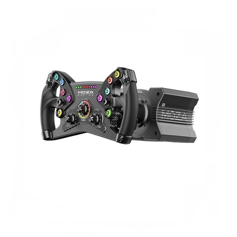 MOZA R12 V2 Racing Simulator Game Steering Wheel PC Dynamic Feedback ...