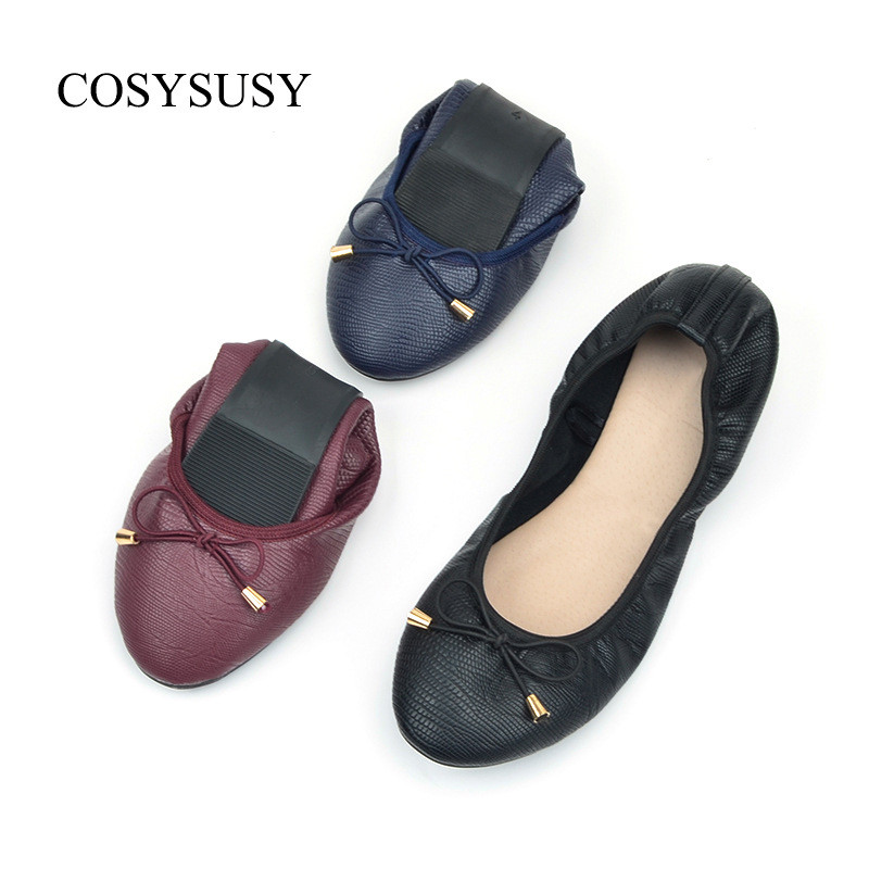 Curved Spring-Autumn Ballet Shoe - Soft Soles & Rounded Toe | Shopee ...