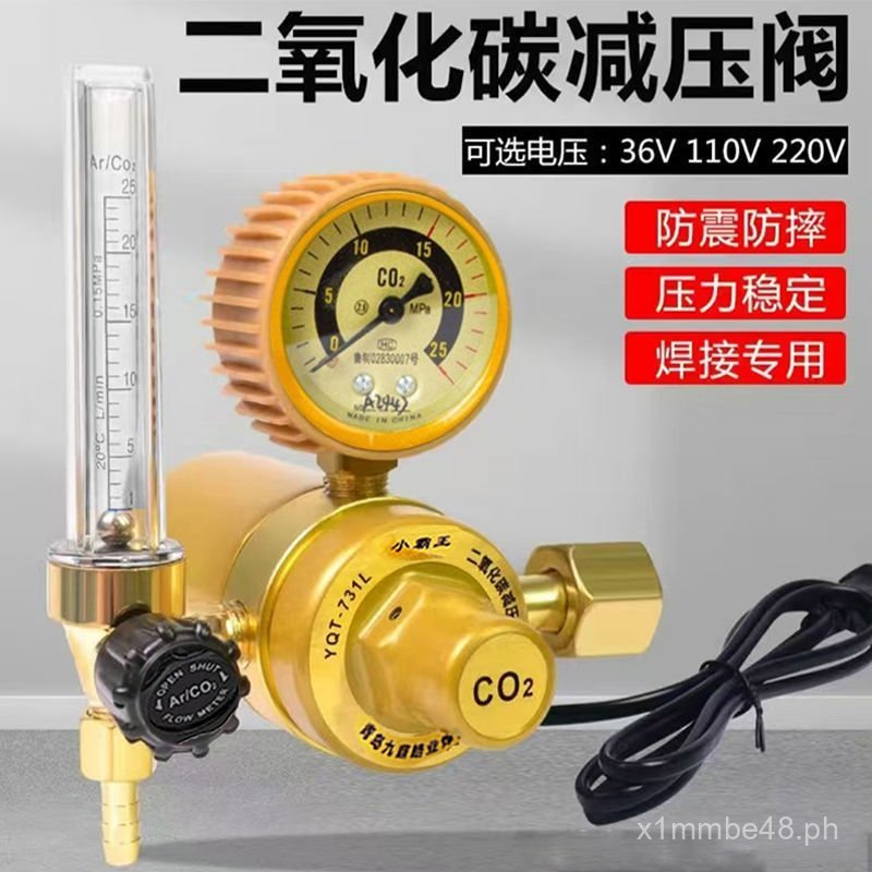 Carbon Dioxide Meter Pressure Reducer Shockproof Oxygen Meter Pressure ...