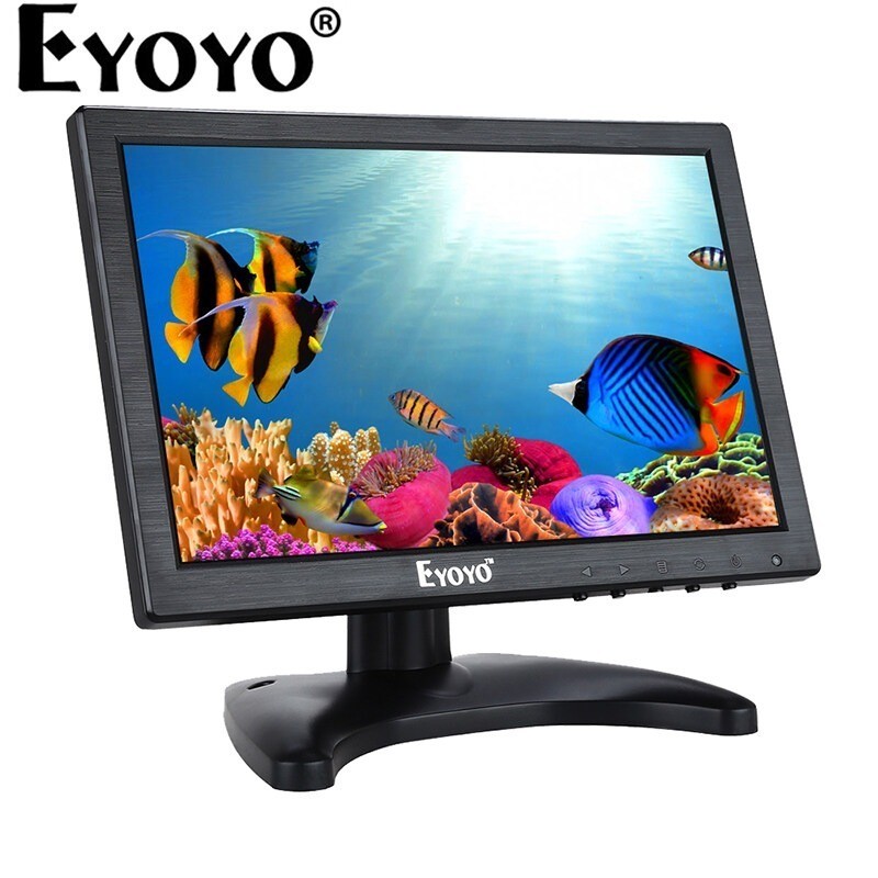 Eyoyo 10 Inch IPS LCD Monitor 1280x800 Portable PC Computer Monitor ...