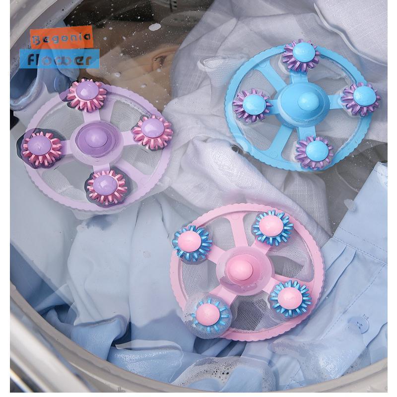 Begonia Flower Washing Machine Filter Floating Hair Filtering Mesh ...
