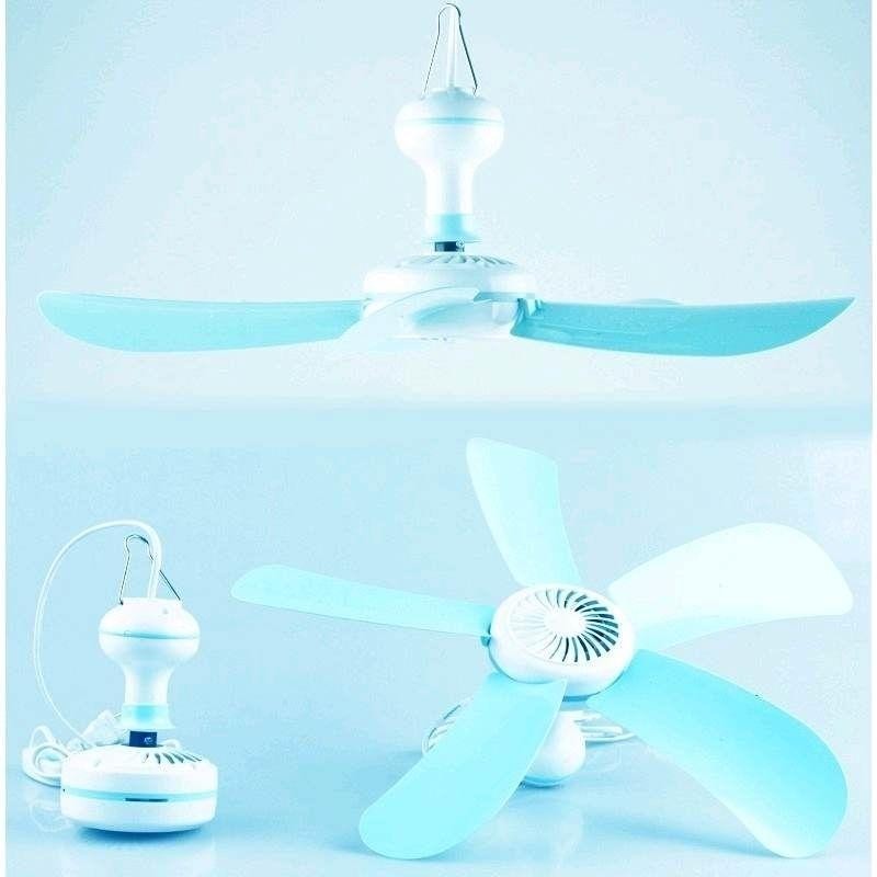 Ceiling Fan 5 blade small electric fan portable hanging ceiling fan ...