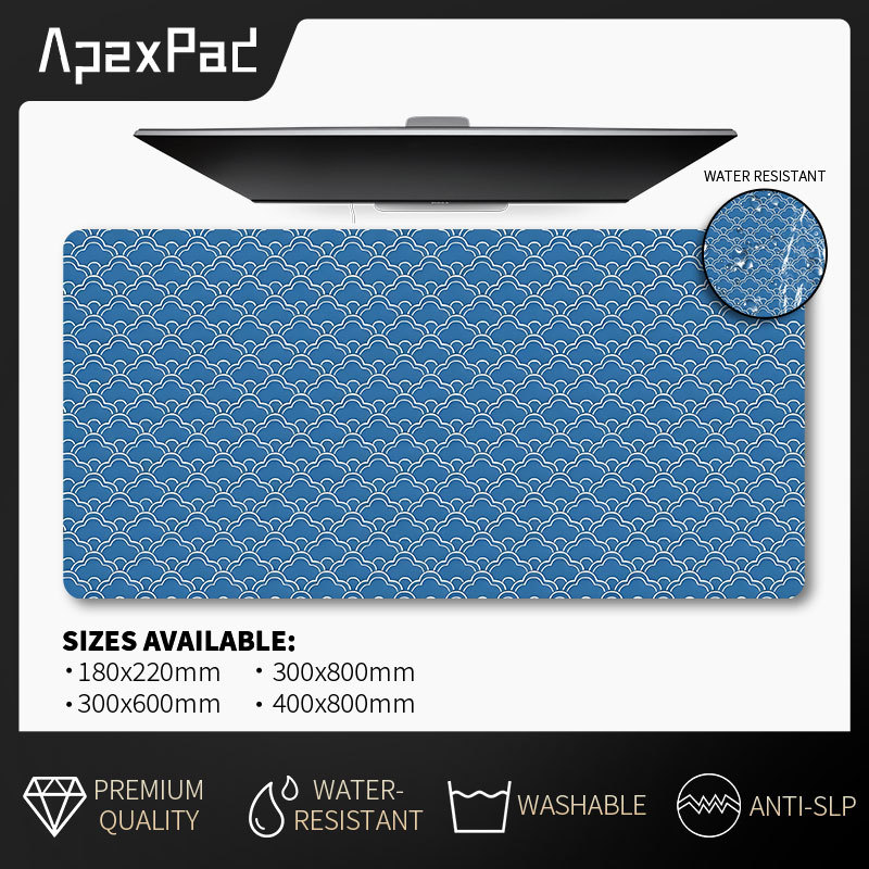 Large mouse pad Non-slip base Extra large gaming mouse pad Smooth ...