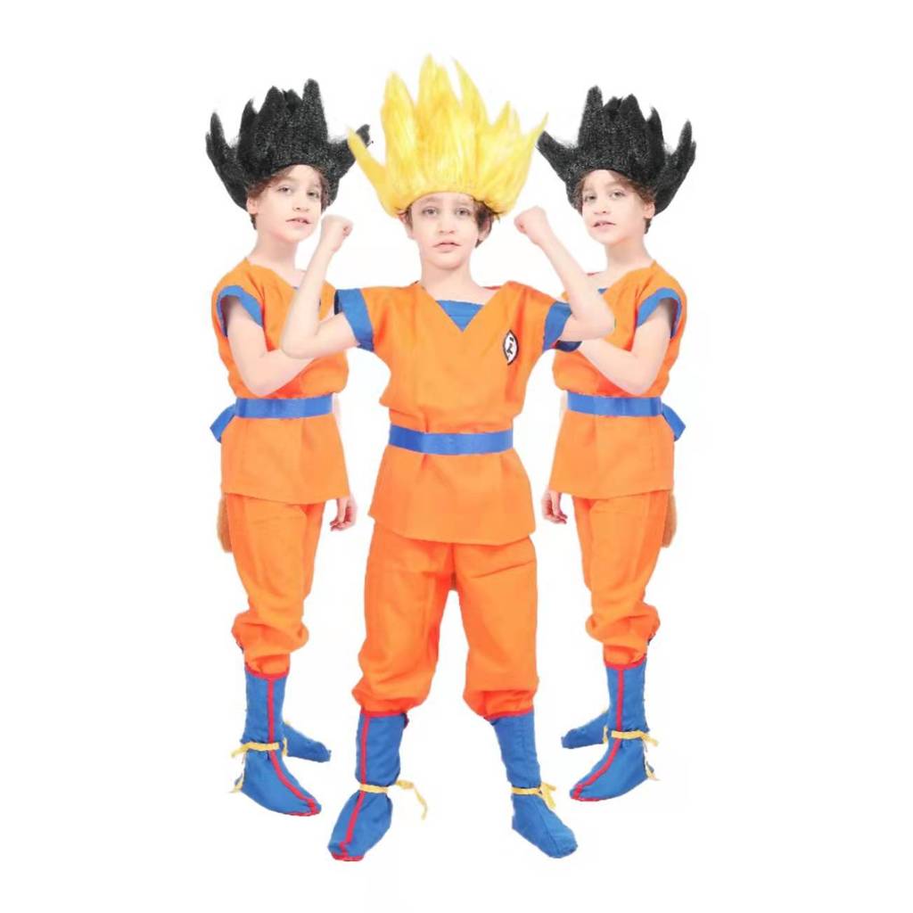 Cosplay Anime Performance Costume Performance pp08 Wig Son Goku Senru ...