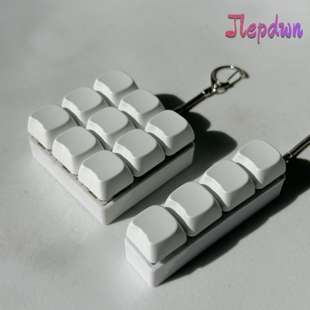 JEPDWN Fidget Keychain, Finger Keyboard Cat's Keycap Pinch Toy, DIY ...