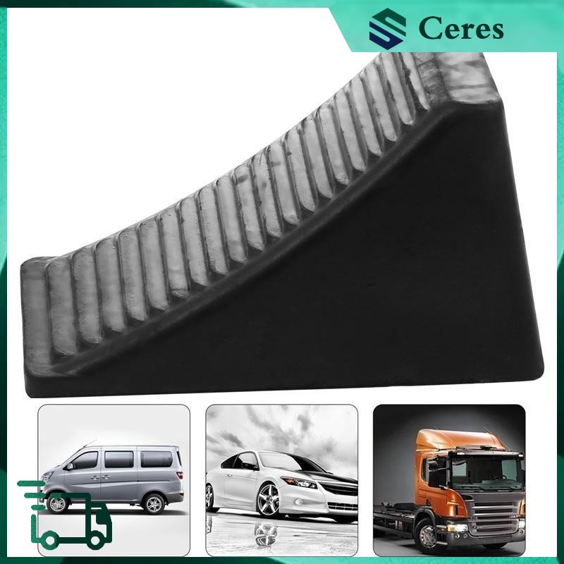 2pcs/Set Wheel Tire Stopper Chock Auto Tire Rubber Stopper For Car ...