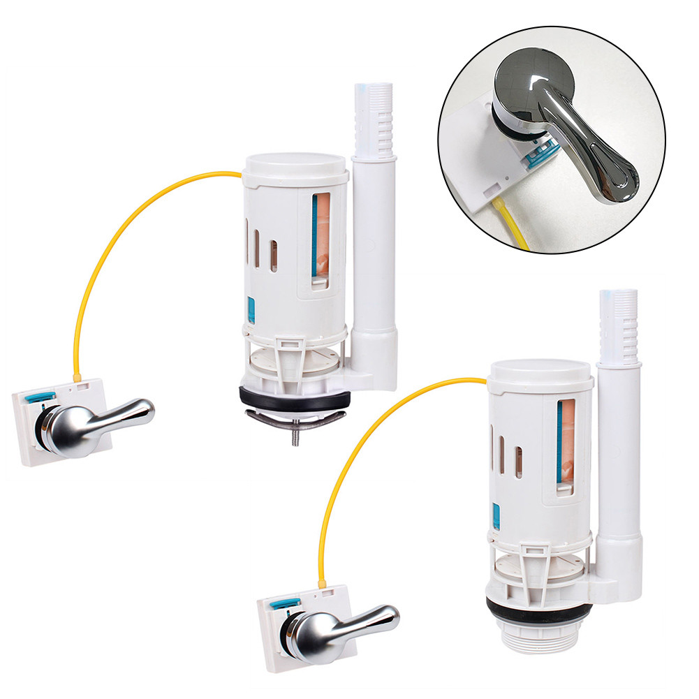 2in Toilet Cistern Flush Valve Overflow Lever Operated Dual Flush ...