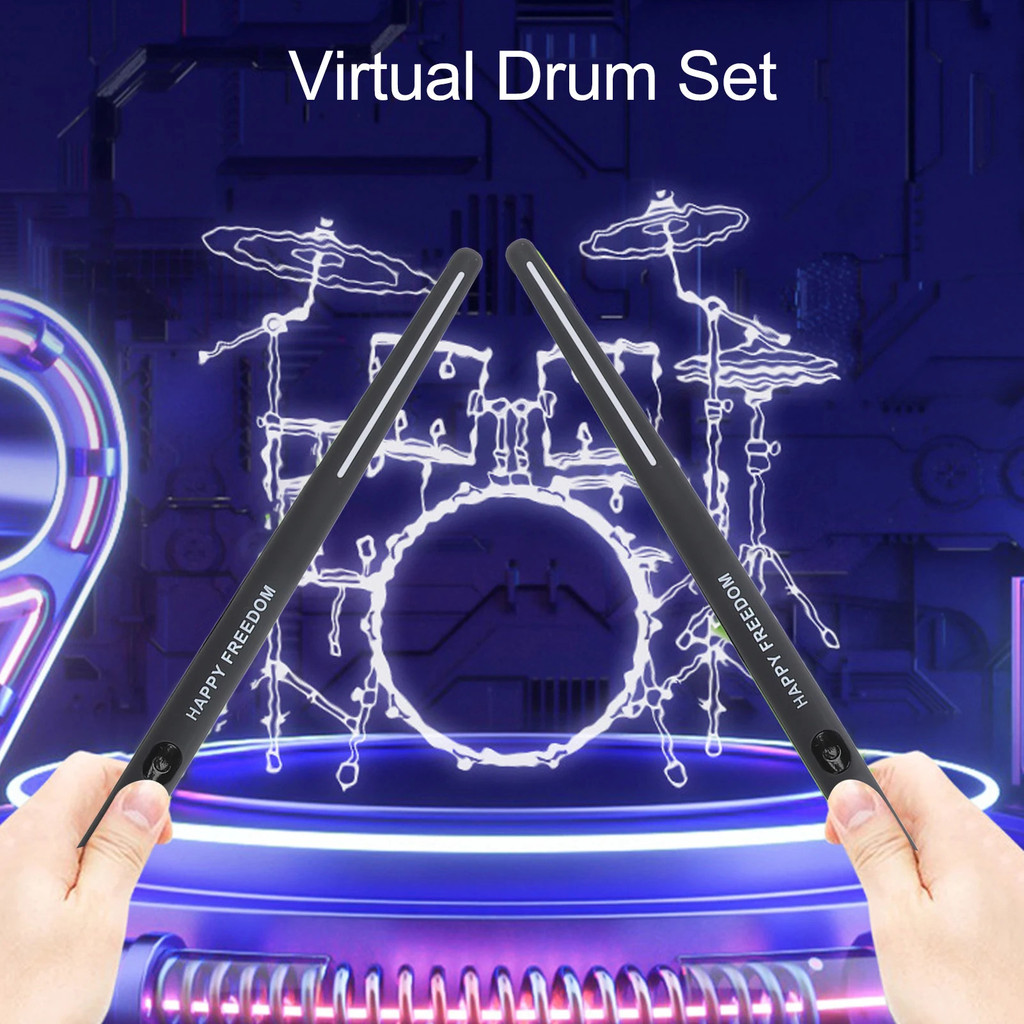 Air Drum Set Virtual Drum Kit Portable Virtual Reality Drum Set ...